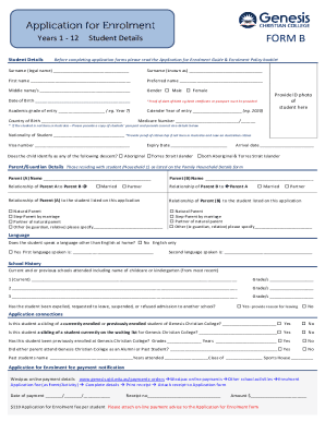 Fillable Online Students Registration Form TemplateJotForm3+ Student ...
