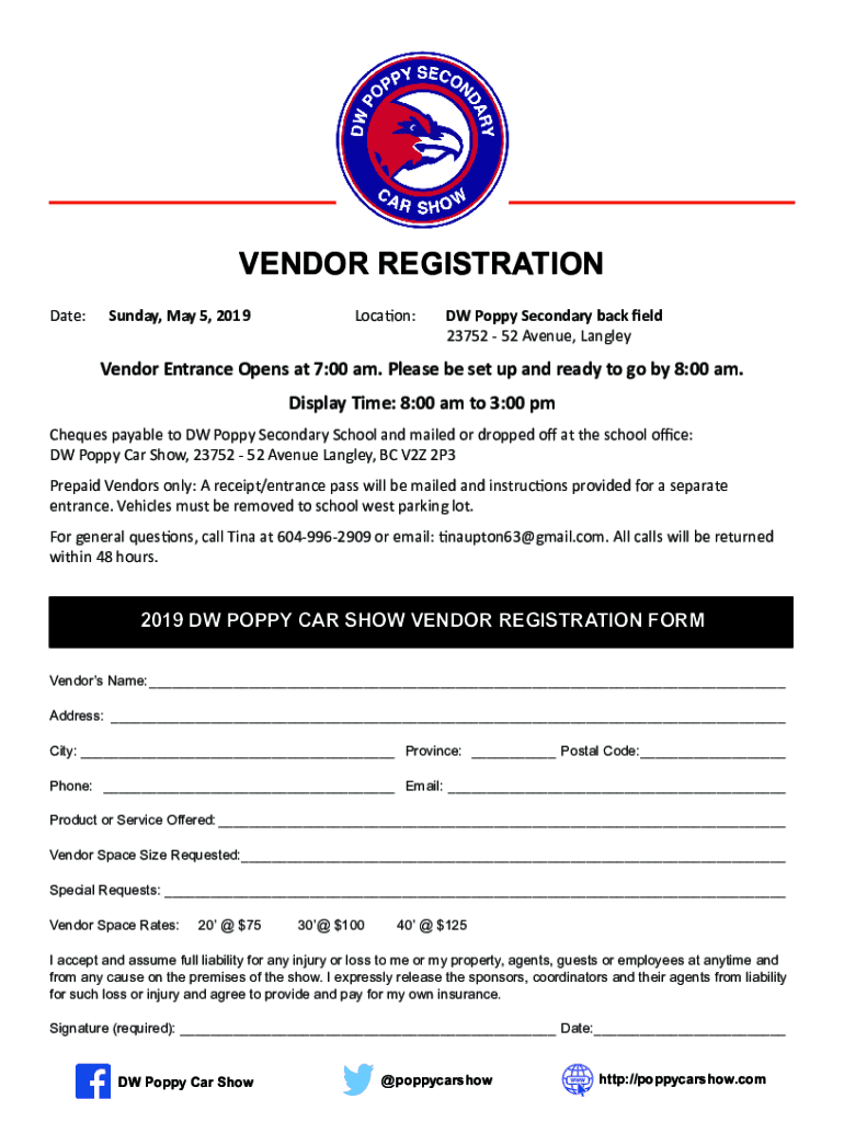 Fillable Online DW Poppy Secondary back field Fax Email Print - pdfFiller