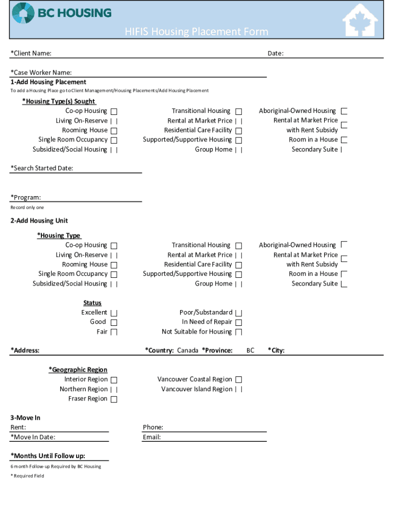 Fillable Online HIFIS Form templates - hifisbc.ca Fax Email Print ...