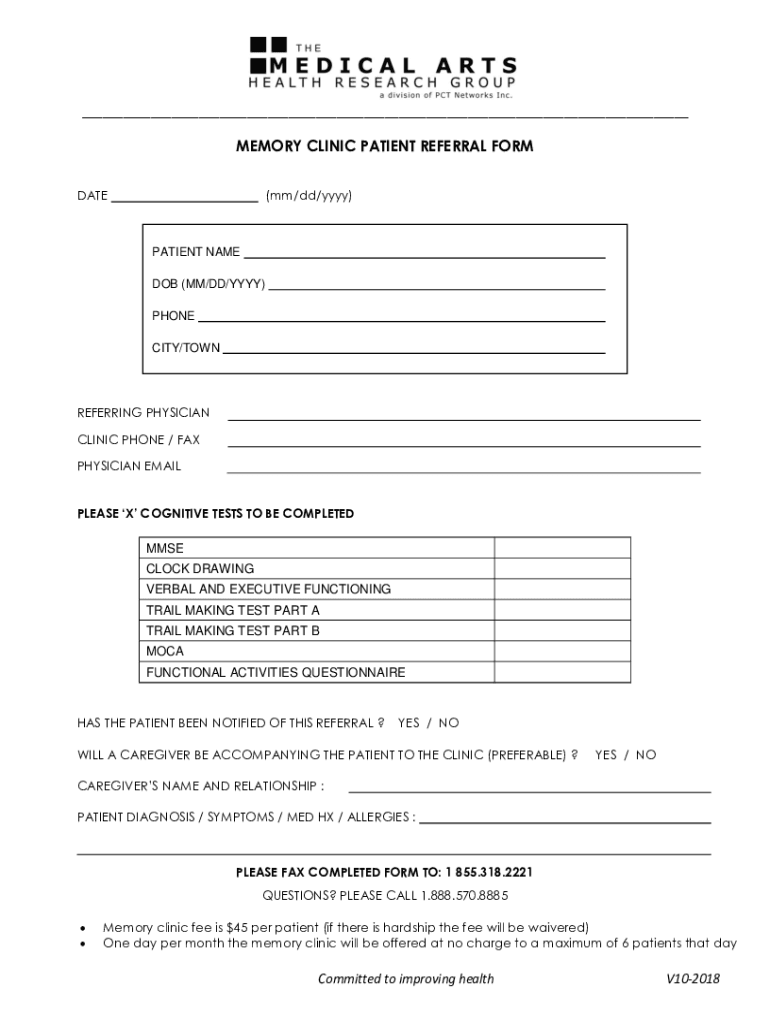 Fillable Online z Outpatient Services Centralized Intake Referral Form ...