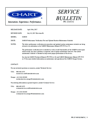 Fillable Online SAROS Performance Verification Test and Updated Routine ...