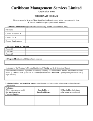 Fillable Online CMS Application Form-Ordinary Company Fax Email Print ...