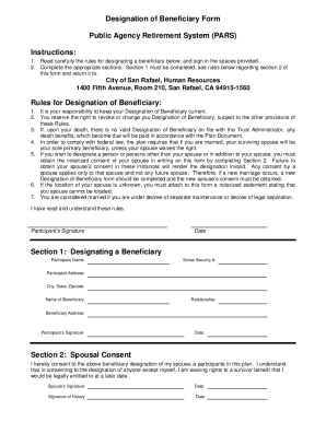 Fillable Online PARS enrollment form.doc Fax Email Print - pdfFiller