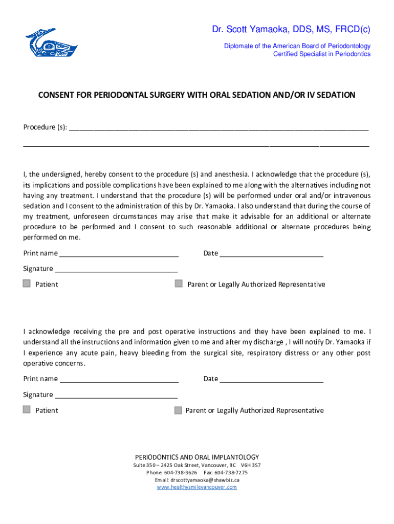 Fillable Online Free Consent Forms - PDF - WordFree Consent Forms - PDF ...