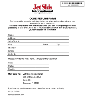 Fillable Online This form must be completed and placed in the core ...