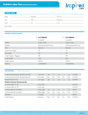 Fillable Online Viper Plus Order Form Fax Email Print - pdfFiller
