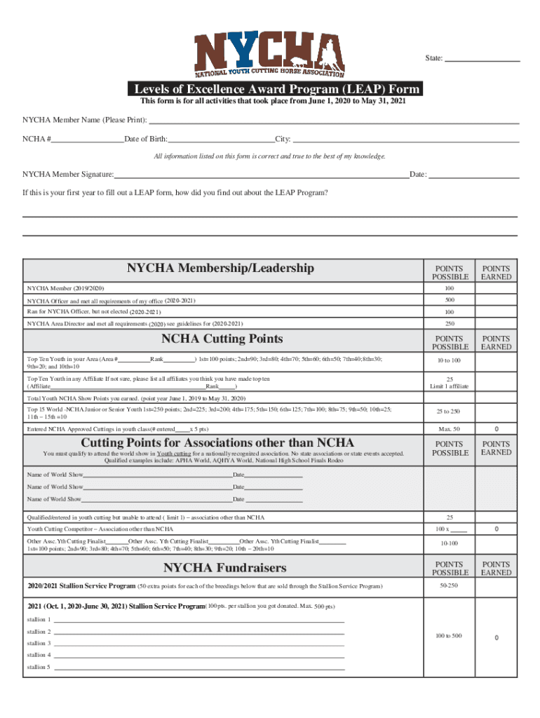 Fillable Online 2019-2020-leap-form.pdf Fax Email Print - pdfFiller