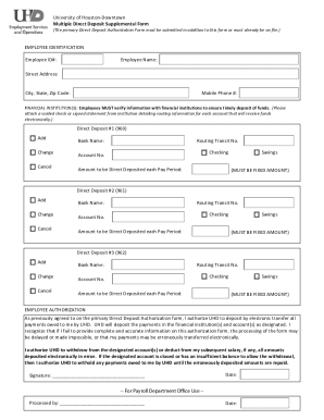 Fillable Online Multiple Direct Deposit Supplemental Form-old.pdf Fax ...