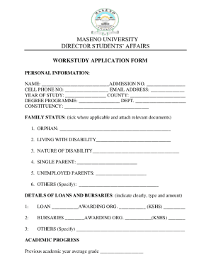 Somu Bursary 2022 - Fill and Sign Printable Template Online