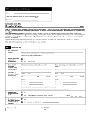 Fillable Online Official Form 201 Voluntary Petition for ... - CBS New ...