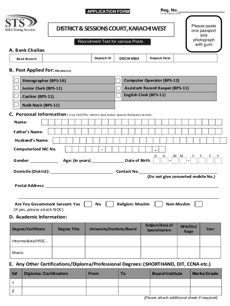 Fillable Online iba-suk edu Registration Form Template - 11+ Free PDF ...