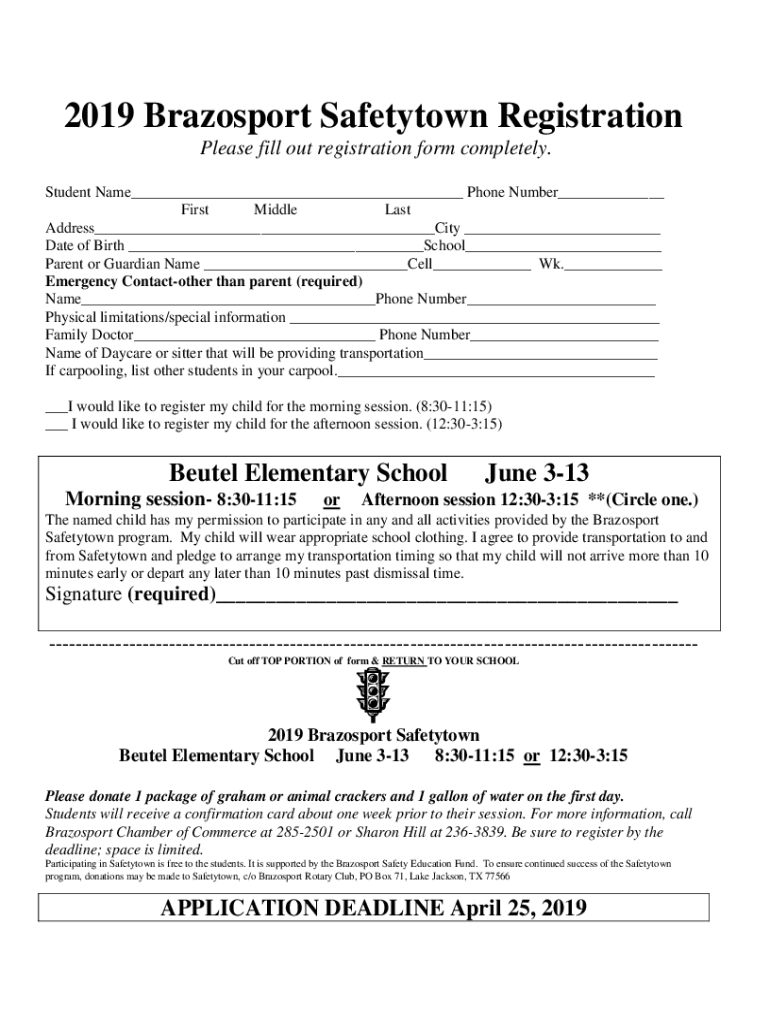Fillable Online Registration Booklet - Studylib Fax Email Print - pdfFiller