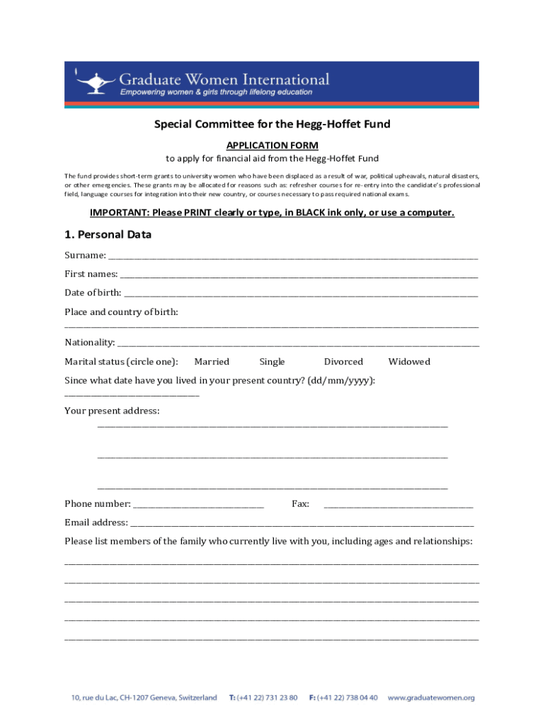 Fillable Online Who Is Eligible For The Emergency Financial Aid Grant ...