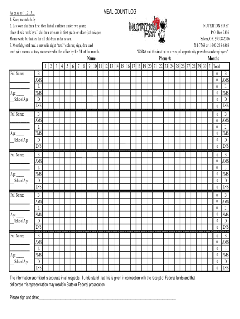 Fillable Online Foster Care Record Keeping With Printable Worksheets ...