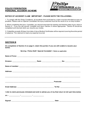 Fillable Online TTD Claim Form - Nov 18.doc Fax Email Print - pdfFiller