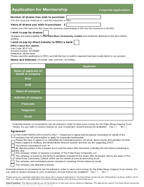 Fillable Online Corporate Share Form 02.05.docx Fax Email Print - pdfFiller