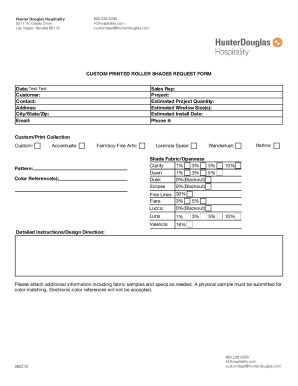 Fillable Online Custom Printed RS Form Fax Email Print - pdfFiller
