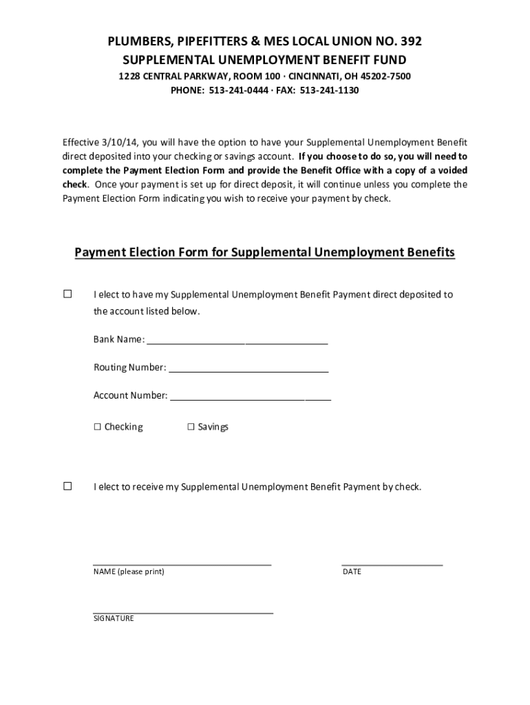 Fillable Online PLUMBERS, PIPE FITTERS AND MECHANICAL ... - Local 392 ...