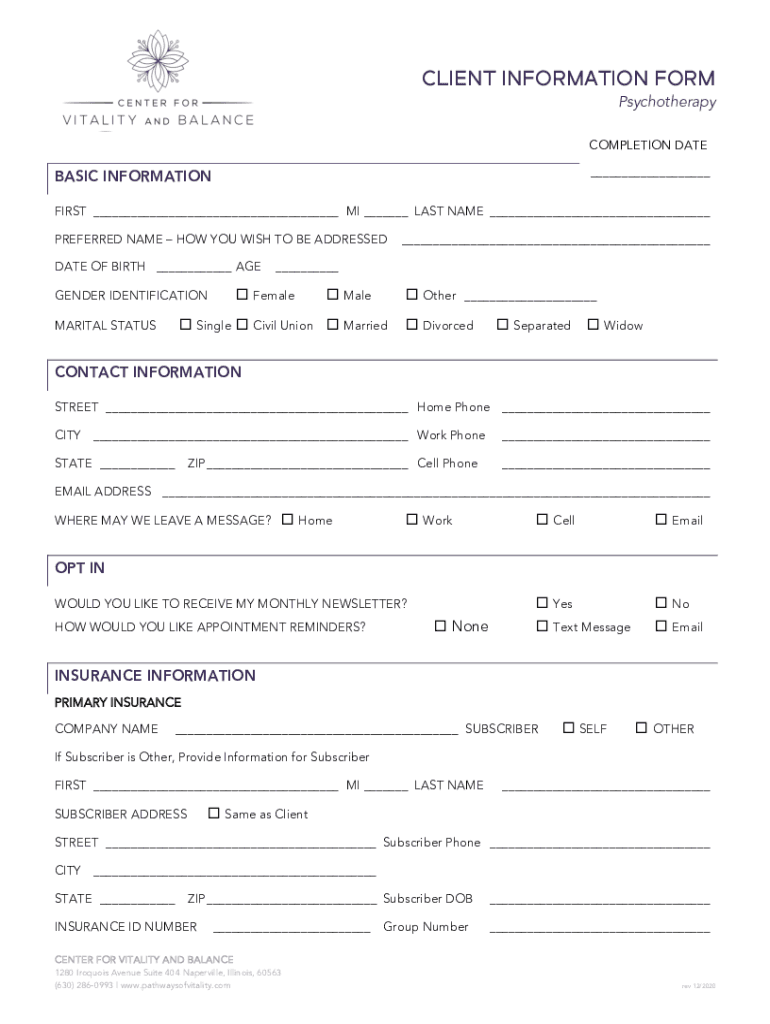 Fillable Online Complete Care Plan form Fax Email Print - pdfFiller