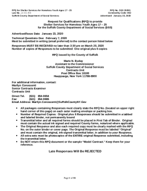 request for qualifications template Doc Template | pdfFiller