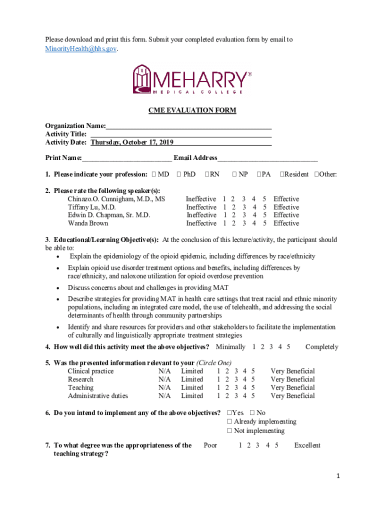 Fillable Online Free Evaluation Form TemplateCreate Evaluation Form ...