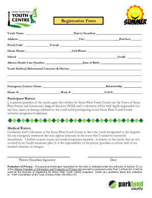 Fillable Online 2020-21 Youth Group Registration Form - Form - Marlboro ...