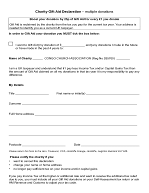 Fillable Online congochurchassn org The Rotary Foundation of the UK ...