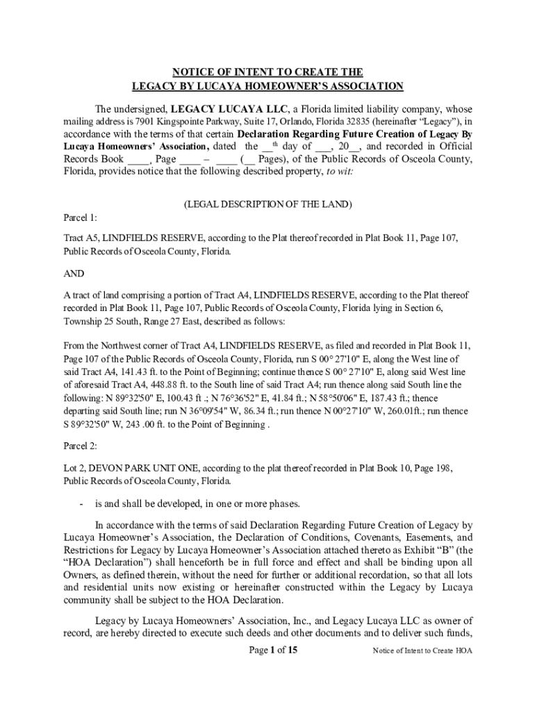 Fillable Online Florida Notice of Commencement FAQs, Guide, Forms ... Fax Email Print - pdfFiller