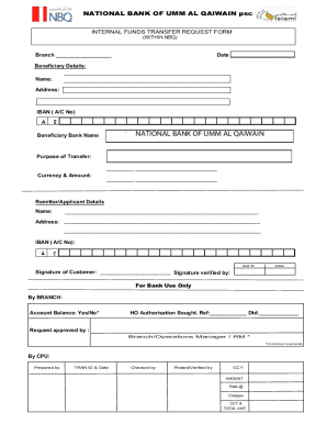 Fillable Online Internal Transfer Request Form(Within NBQ).pdf Fax ...