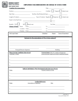 Fillable Online mccsc MONROE COUNTY COMMUNITY SCHOOL CORPORATION ...