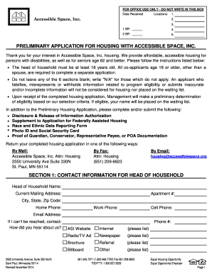 Fillable Online Electronic Application - Accessible Space Fax Email ...