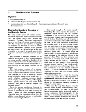 Fillable Online 11 The Muscular System Fax Email Print - pdfFiller