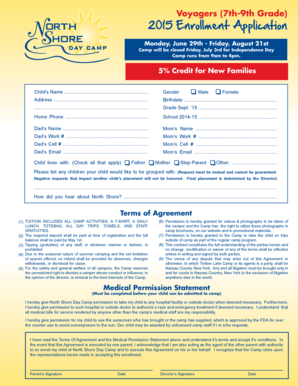 Fillable Online Download 7th - 9th Grade Voyagers Enrollment ...