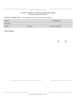 Fillable Online VICTIM WORKSHEET.pdf Fax Email Print - pdfFiller