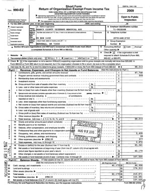 Fillable Online Short Form Return of Organization Exempt From Income ...