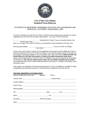 18 Printable statement of ownership letter Forms and Templates ...