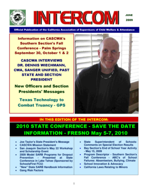 Fillable Online cascwa 2009 June Intercom - Cascwa - cascwa Fax Email Print - pdfFiller