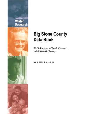 Fillable Online wilder Big Stone County Data Book.pdf - wilder Fax ...
