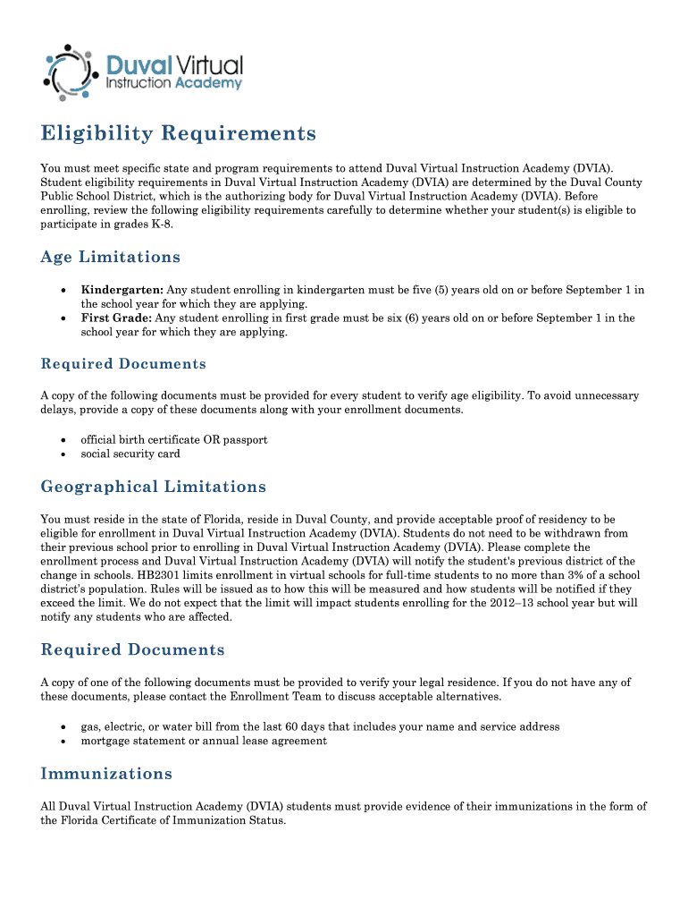 Fillable Online You must meet specific state and program requirements ...