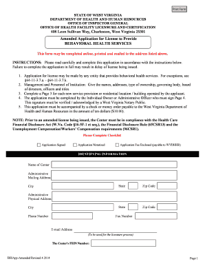 Fillable Online 408 Leon Sullivan Way, Charleston, West Virginia 25301 ...