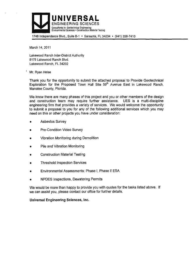 Fillable Online IDA Universal Engineering 03-17-11.pdf Fax Email Print ...
