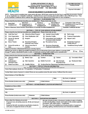 Fillable Online FLORIDA DEPARTMENT OF HEALTH VOLUSIA COUNTY ...