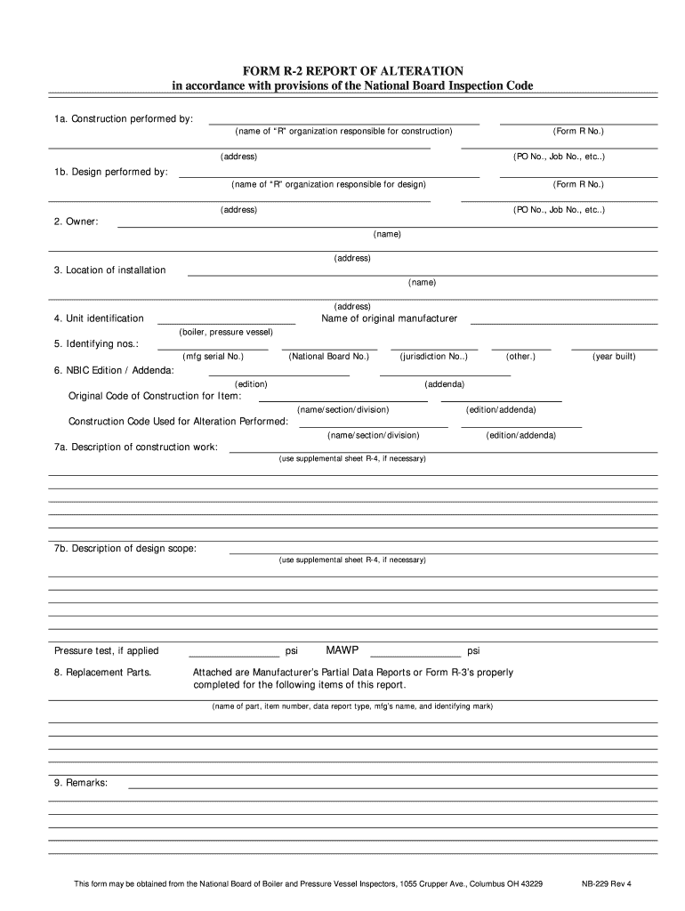 Fillable Online Form R-2 Fax Email Print - pdfFiller