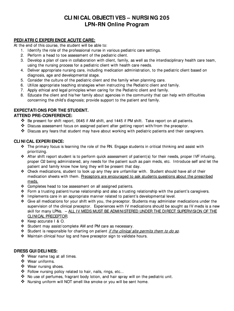 Fillable Online LPN-RN Online Program Fax Email Print - pdfFiller