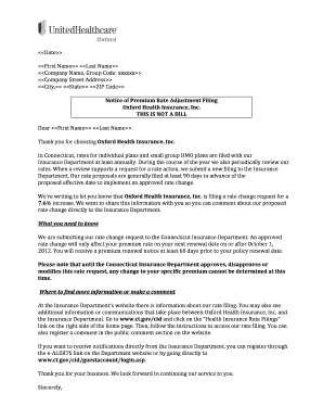 Fillable Online - Oxford Health Plans Fax Email Print - pdfFiller