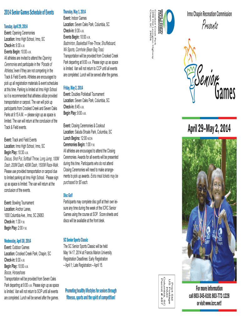 Fillable Online Event: Opening Ceremonies Fax Email Print - pdfFiller