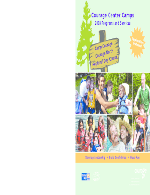 Fillable Online Courage Center Camps - Google Groups Fax Email Print ...