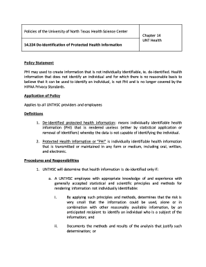 Fillable Online De-Identification of Protected Health Information Fax ...