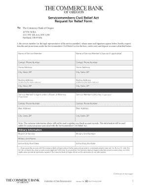 Fillable Online Request for Relief Form Fax Email Print - pdfFiller