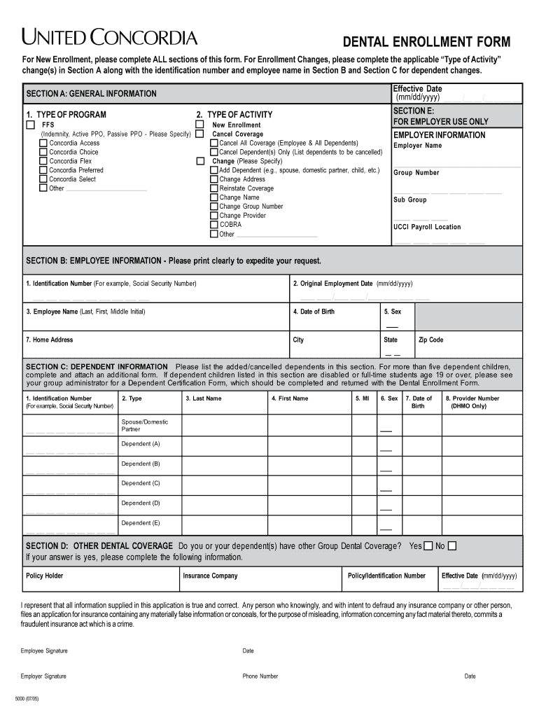 Fillable Online WA FFS Enrollment Form Fax Email Print - pdfFiller
